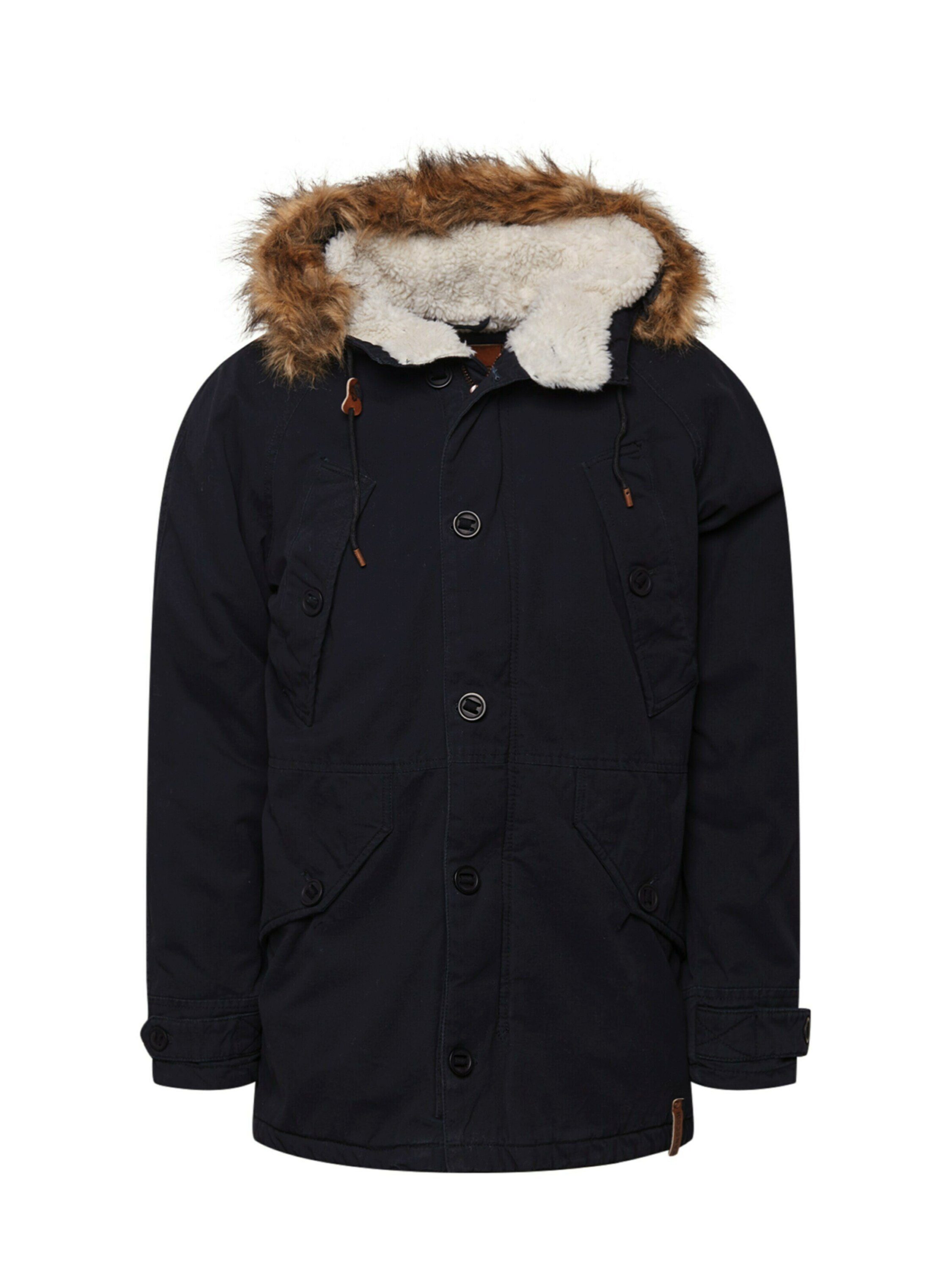 Indicode Parka Fann (1-St), Verdeckter Reißverschluss