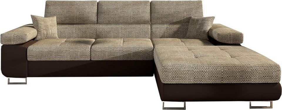 Moeblo Ecksofa Alvaro Eckcouch Mit Bettfunktion Couch L Form