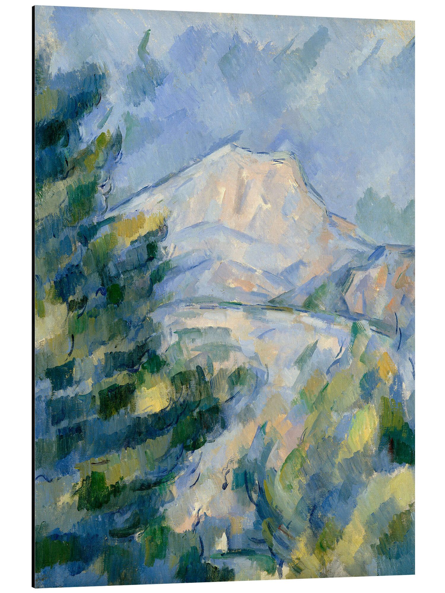 Posterlounge Alu Dibond Druck Paul Cézanne La Montagna Sainte Victoire