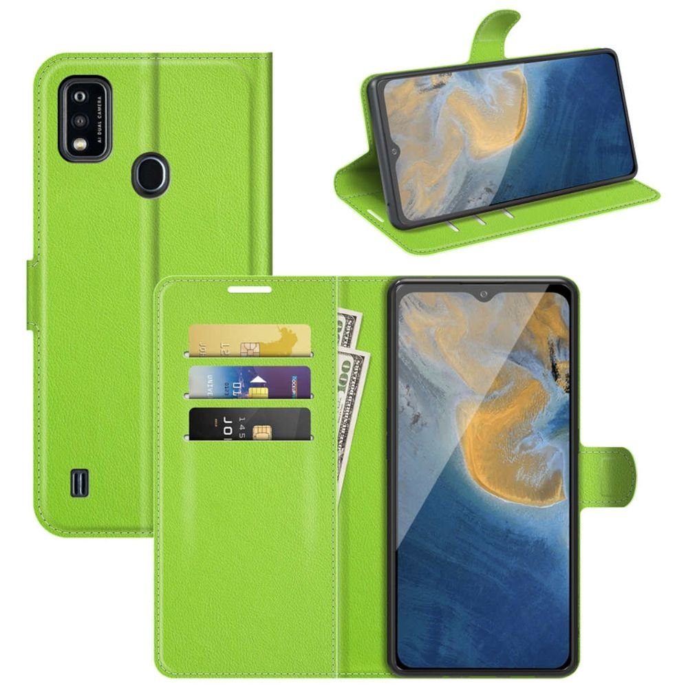 Wigento Handyhülle »Für ZTE Blade A51 Handy Tasche Wallet Premium ...
