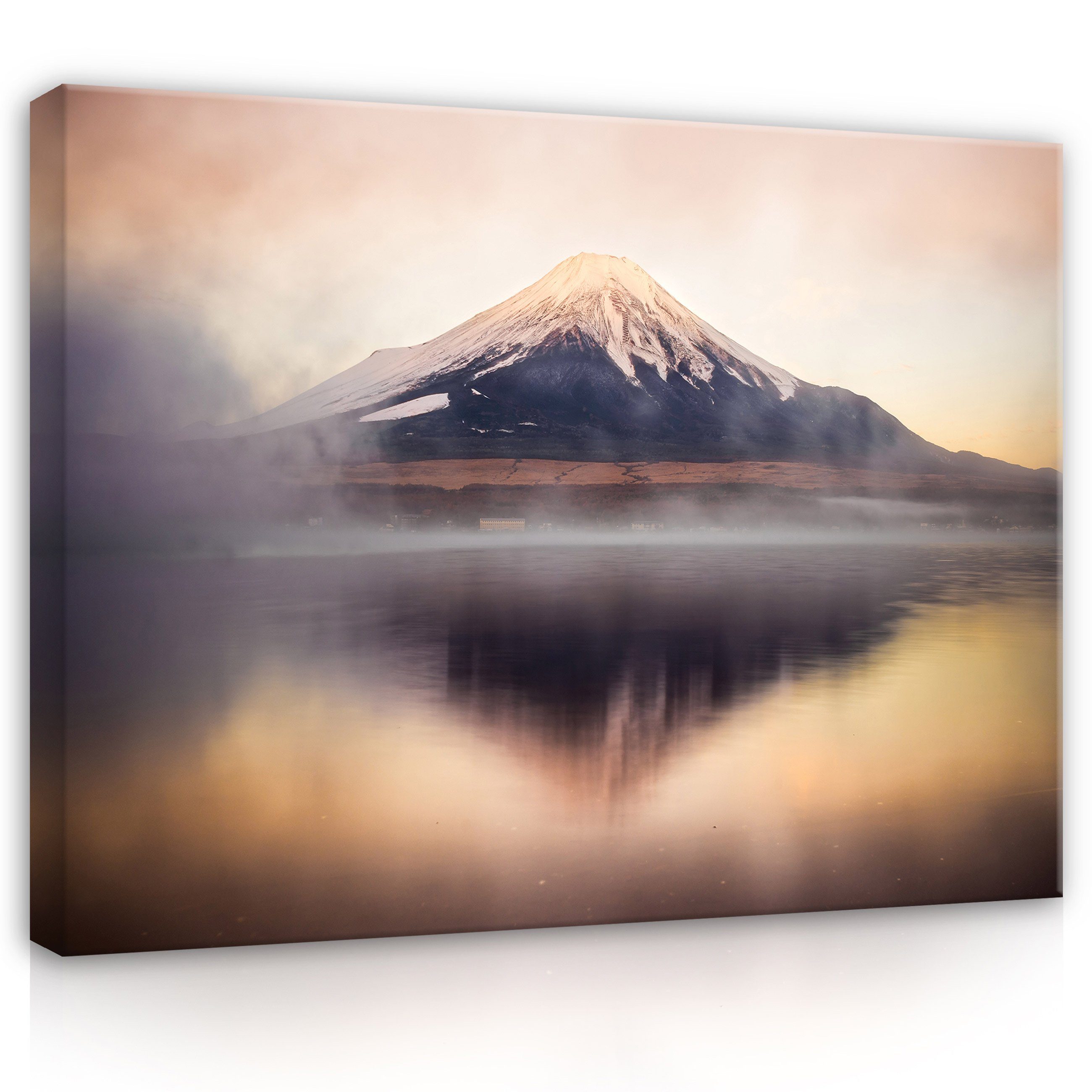 Wallarena Leinwandbild WALLARENA Leinwandbild Natur Braun Wandbild ...