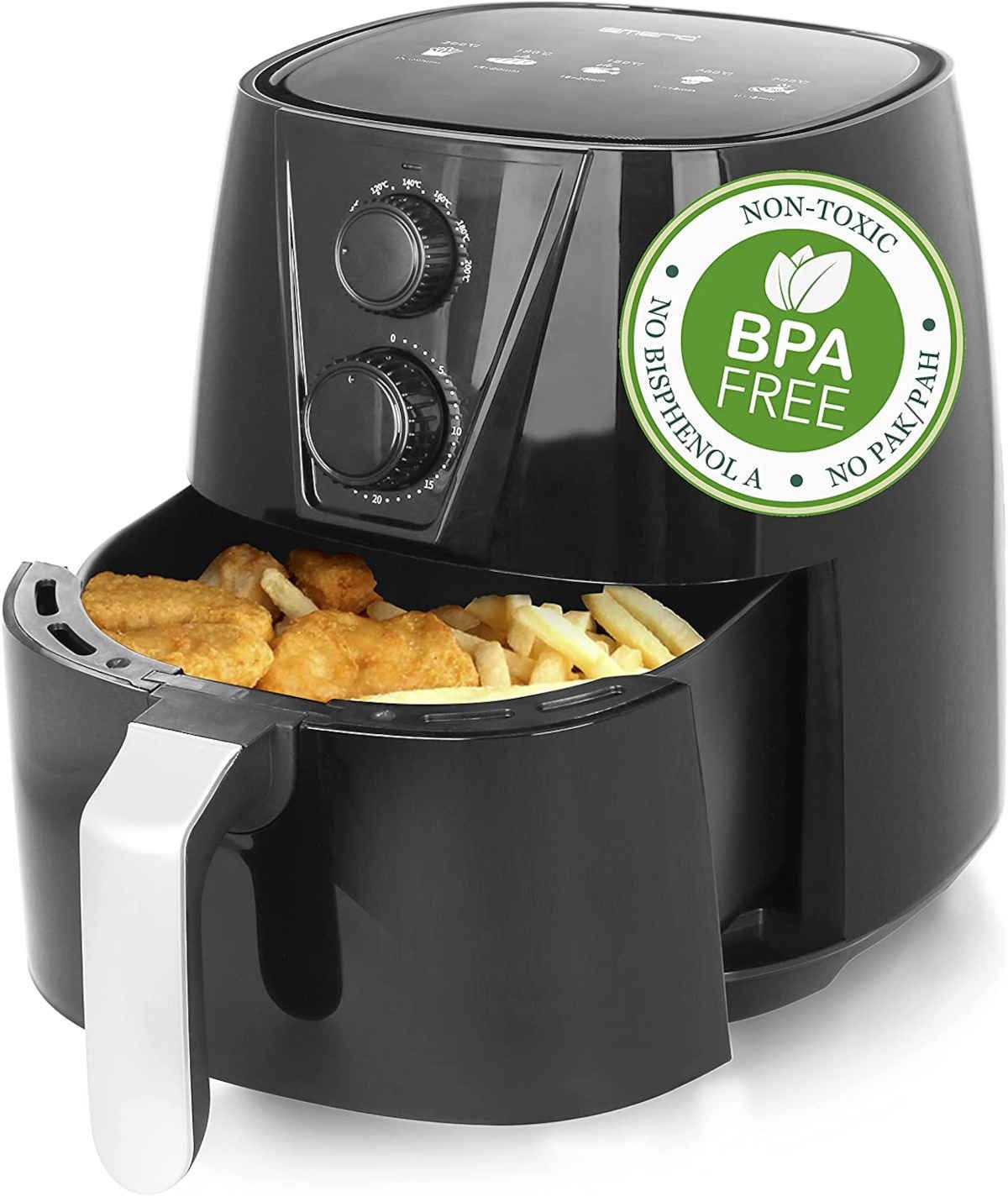 Emerio Heißluftfritteuse ‎af 126667 Airfryer Fritteuse Ohne Öl 38