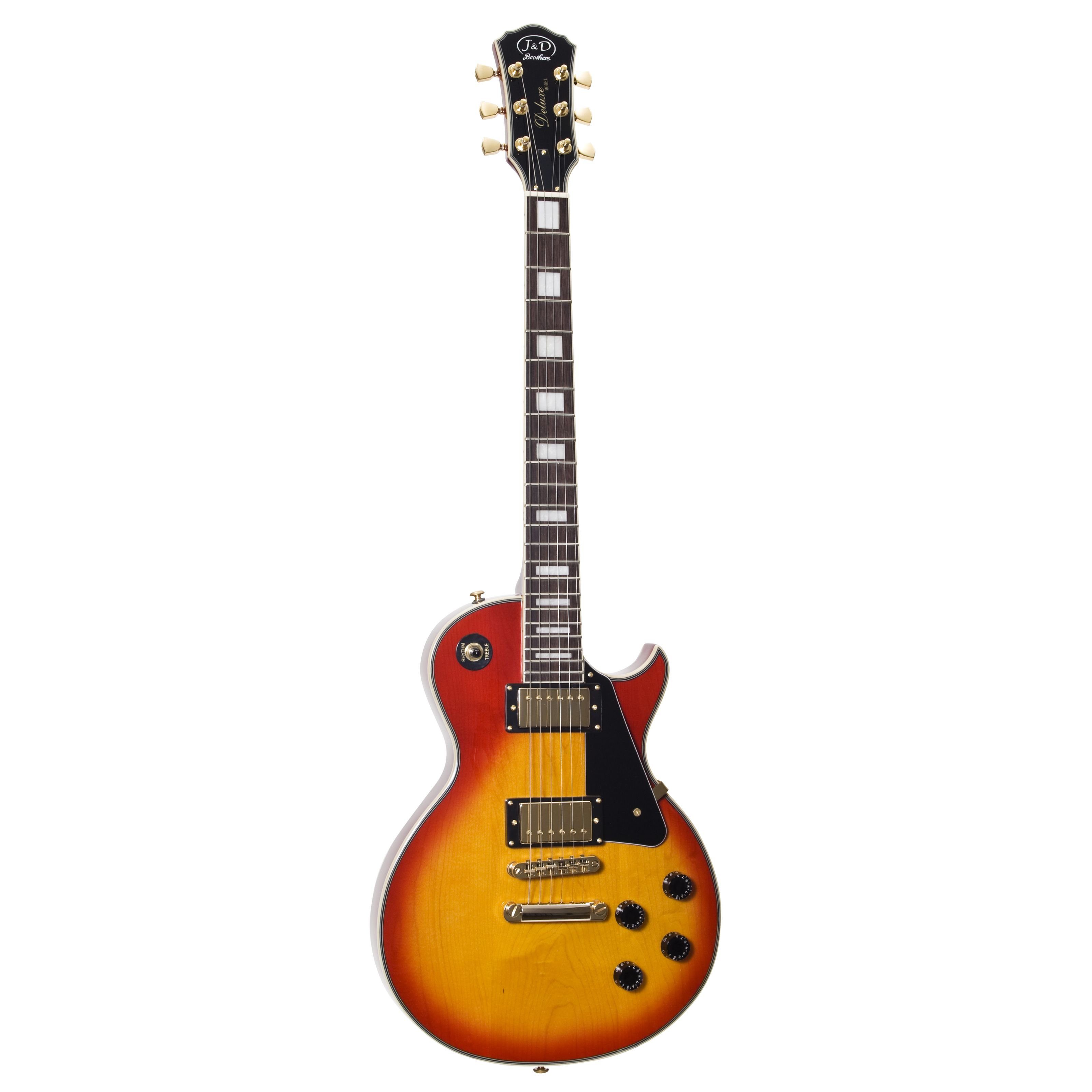 J And D E Gitarre E Gitarren Single Cut Modelle Classic Lc300 Cherry