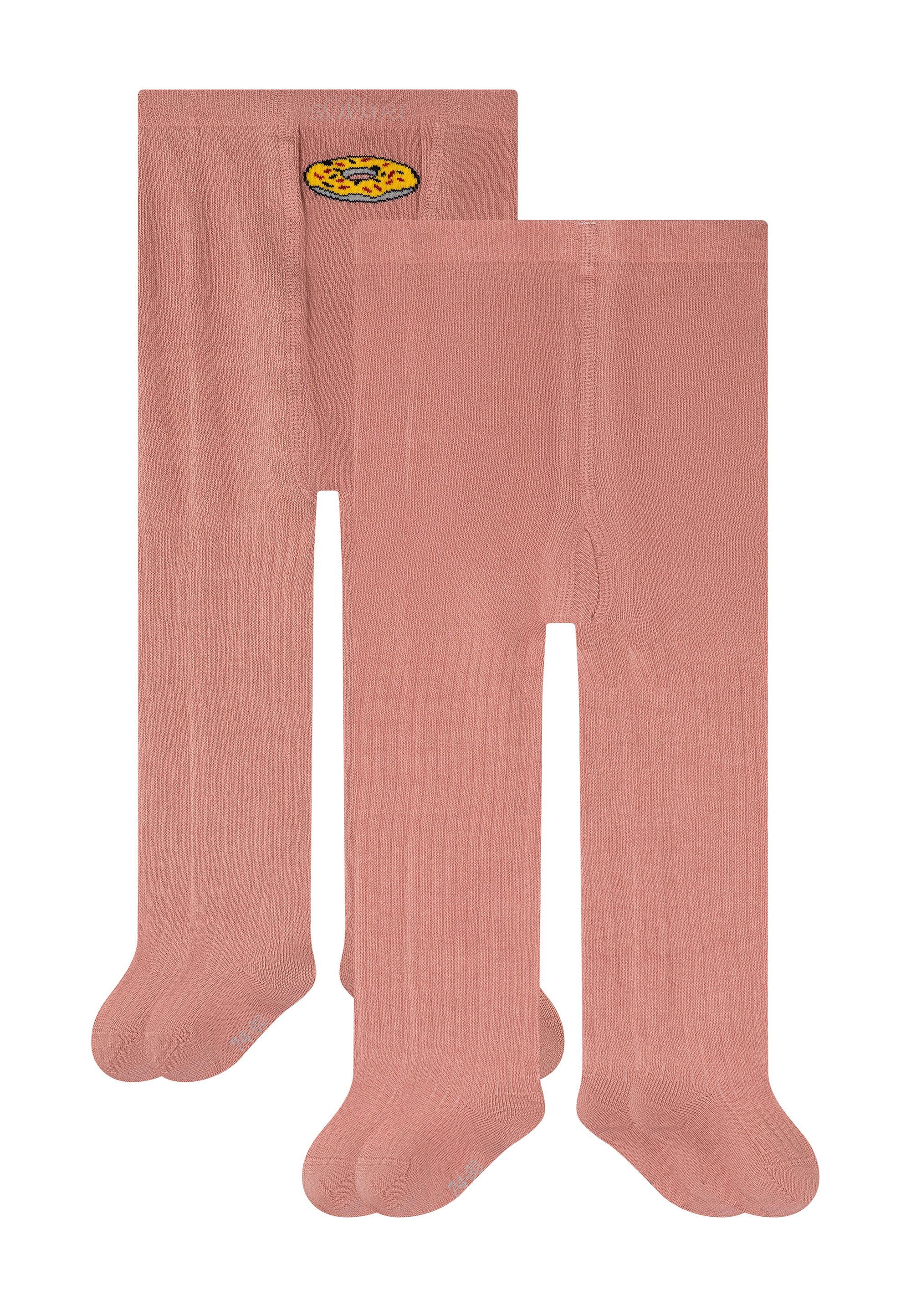 s.Oliver Strumpfhose originals organic (2 St) 2er Pack
