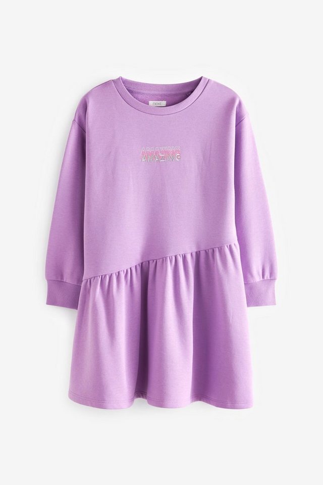 Next Sweatkleid Gestuftes Sweatshirt Kleid 1 Tlg