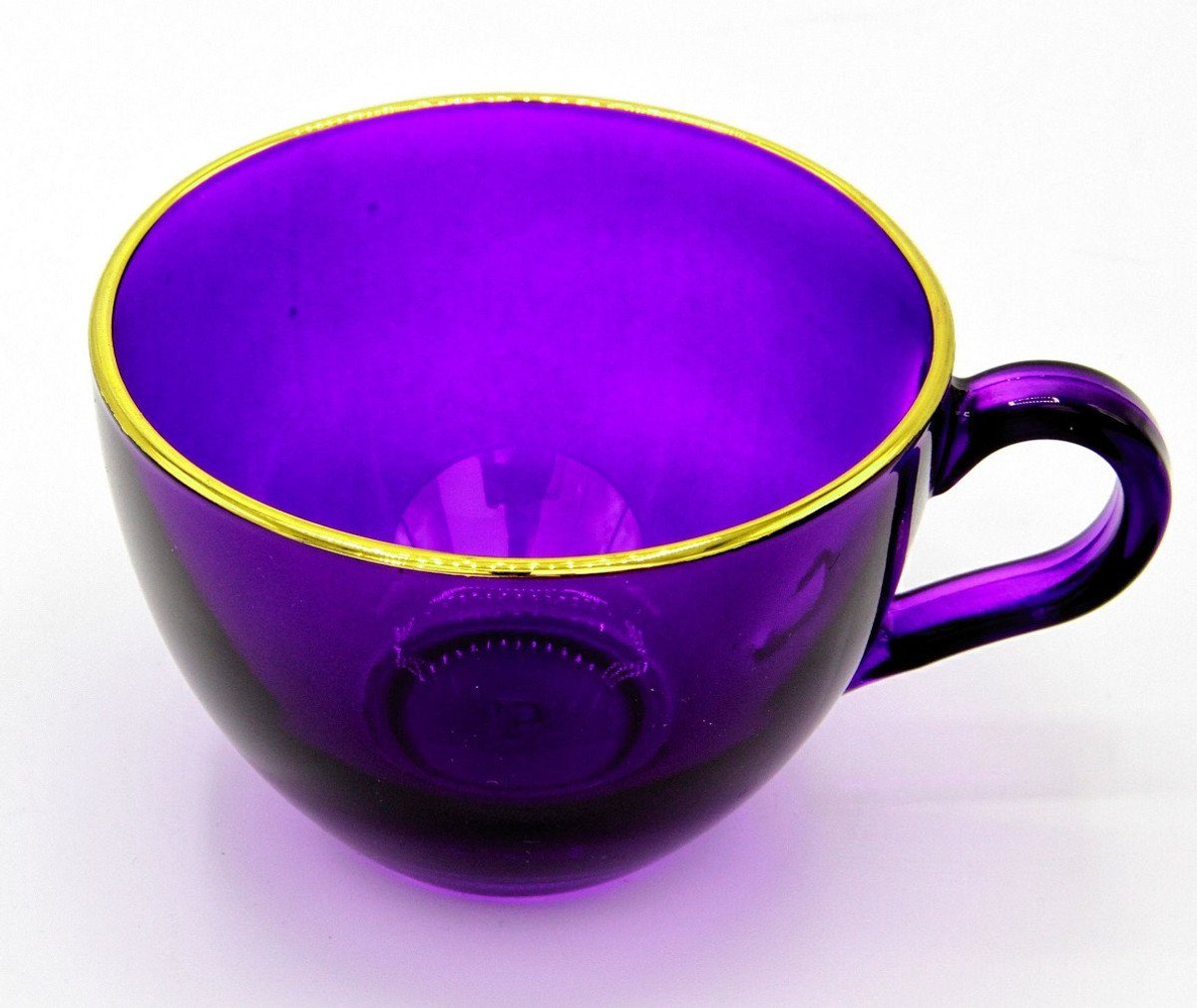 Casa Padrino Tasse Luxus Barock Kaffee / Tee Tassen 6er Set Lila / Gold ...