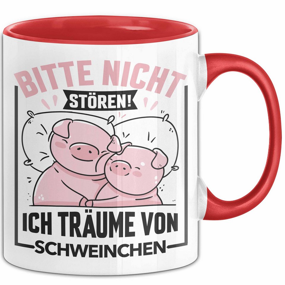 Trendation Tasse Schweine-Liebhaberin Tasse Geschenk Bitte Nicht Stören ... Trendation Tasse Schweine-Liebhaberin Tasse Geschenk Bitte Nicht Stören ...