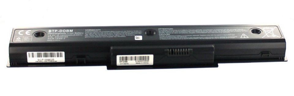 Akku kompatibel mit Medion Akoya P7624 Akku Akku 4400 mAh (1 St) Akku kompatibel mit Medion Akoya P7624 Akku Akku 4400 mAh (1 St)