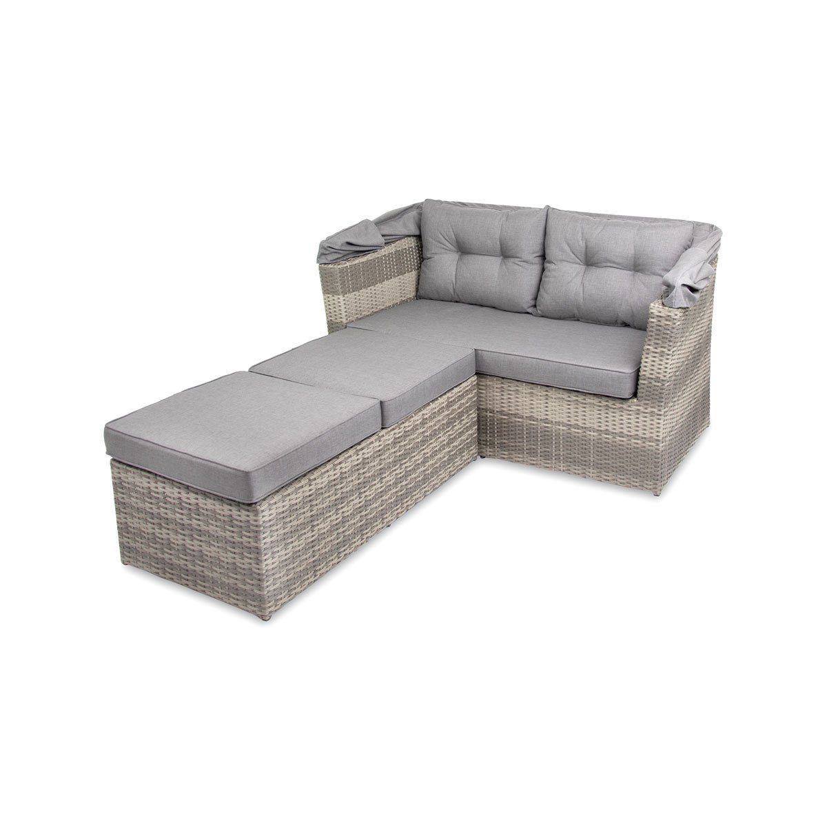 Green Spirit Strandkorb Sonneninsel Long Island mit Faltdach, BxTxH ...