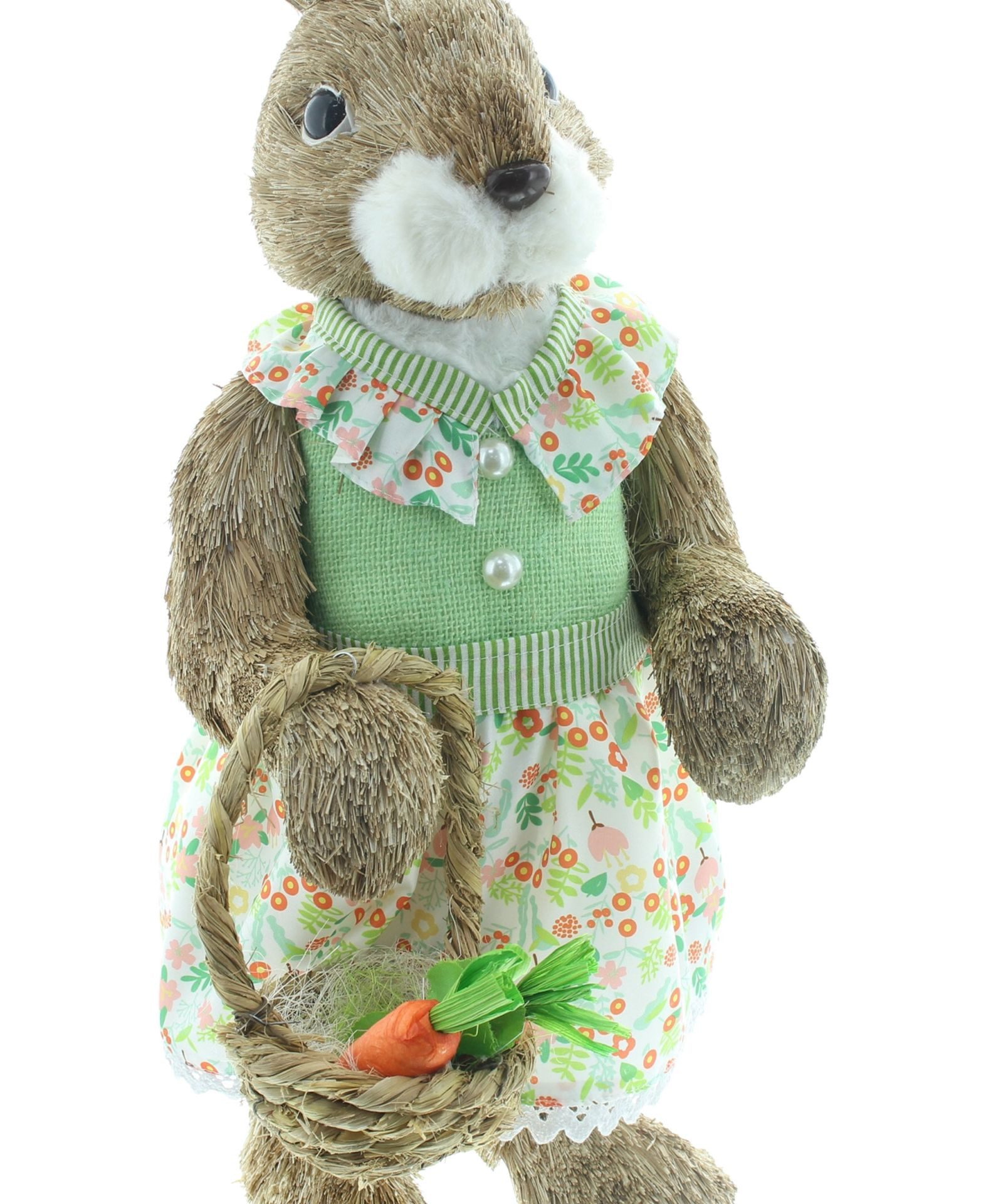 Home-trends24.de Osterhase Figur Hase Häsin Ostern Osterhase Stroh Deko ...