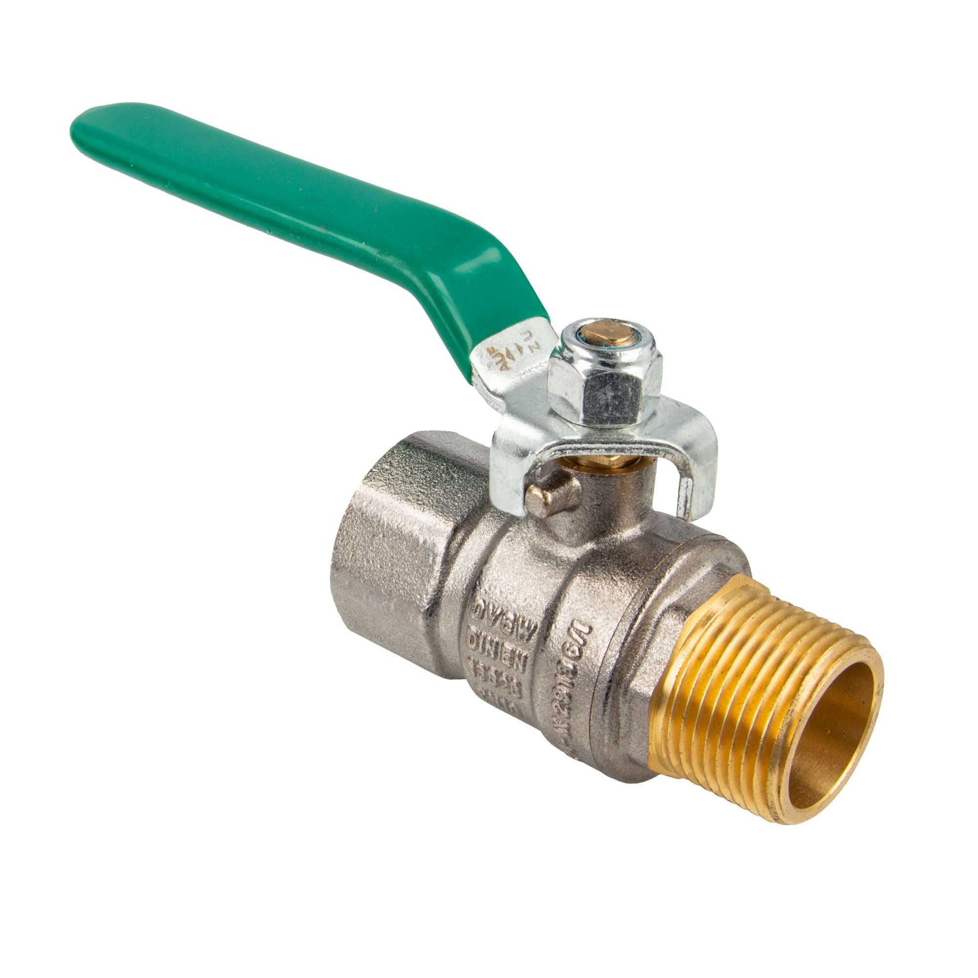 Hermann Schmidt Kugelhahn UNIWATER Trinkwasser-Kugelhahn Typ 1495 Außen- x IG, Zulassungen: DVGW ...