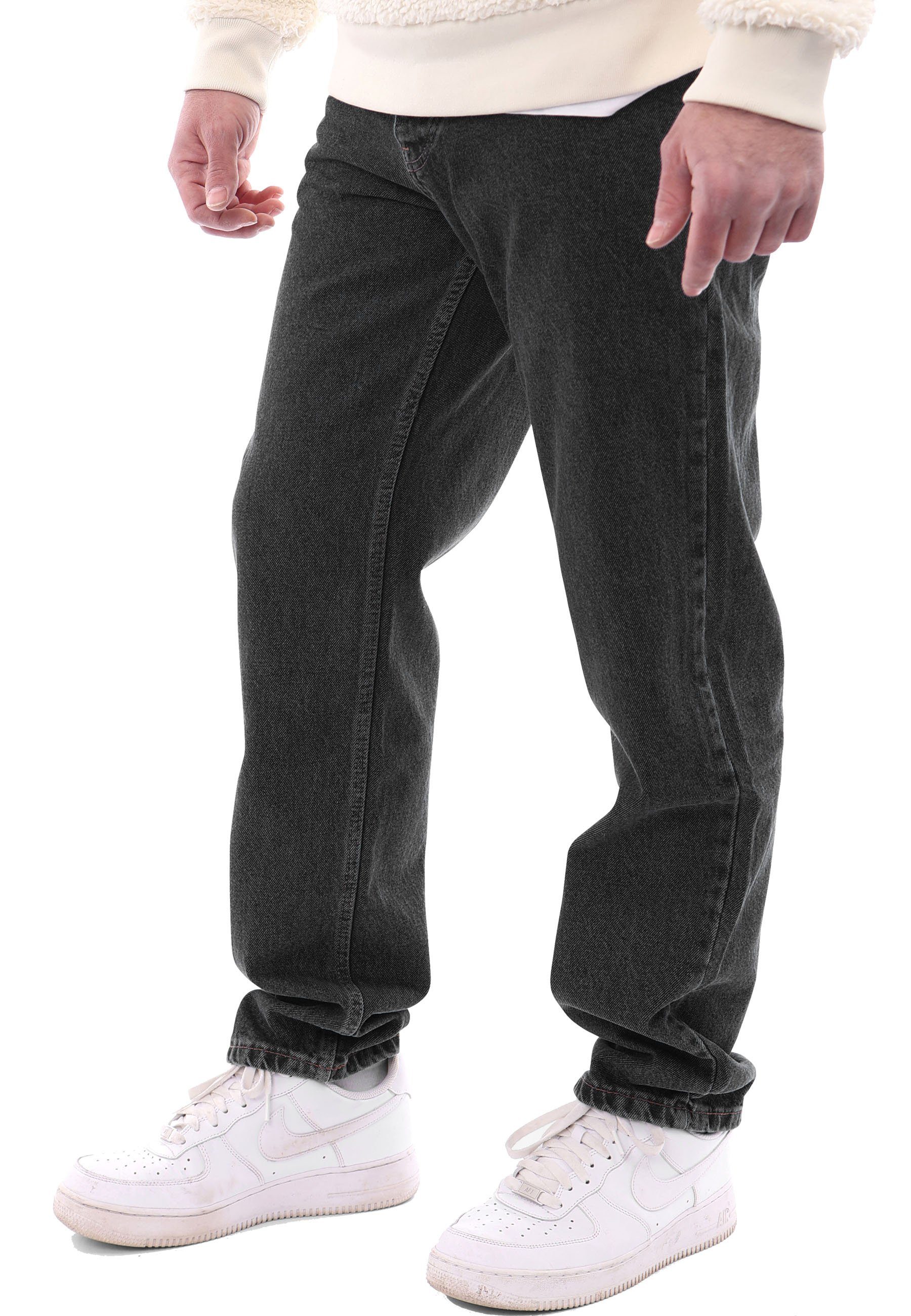 Reslad Weite Jeans Reslad Jeans Herren Loose Fit RS-2105 Loose-fit ...