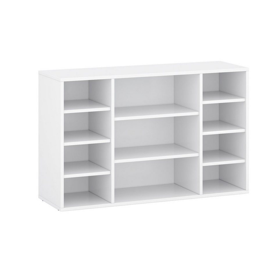 Domando Standregal Bücherregal Misano In Weiß Matt Breite 104cm