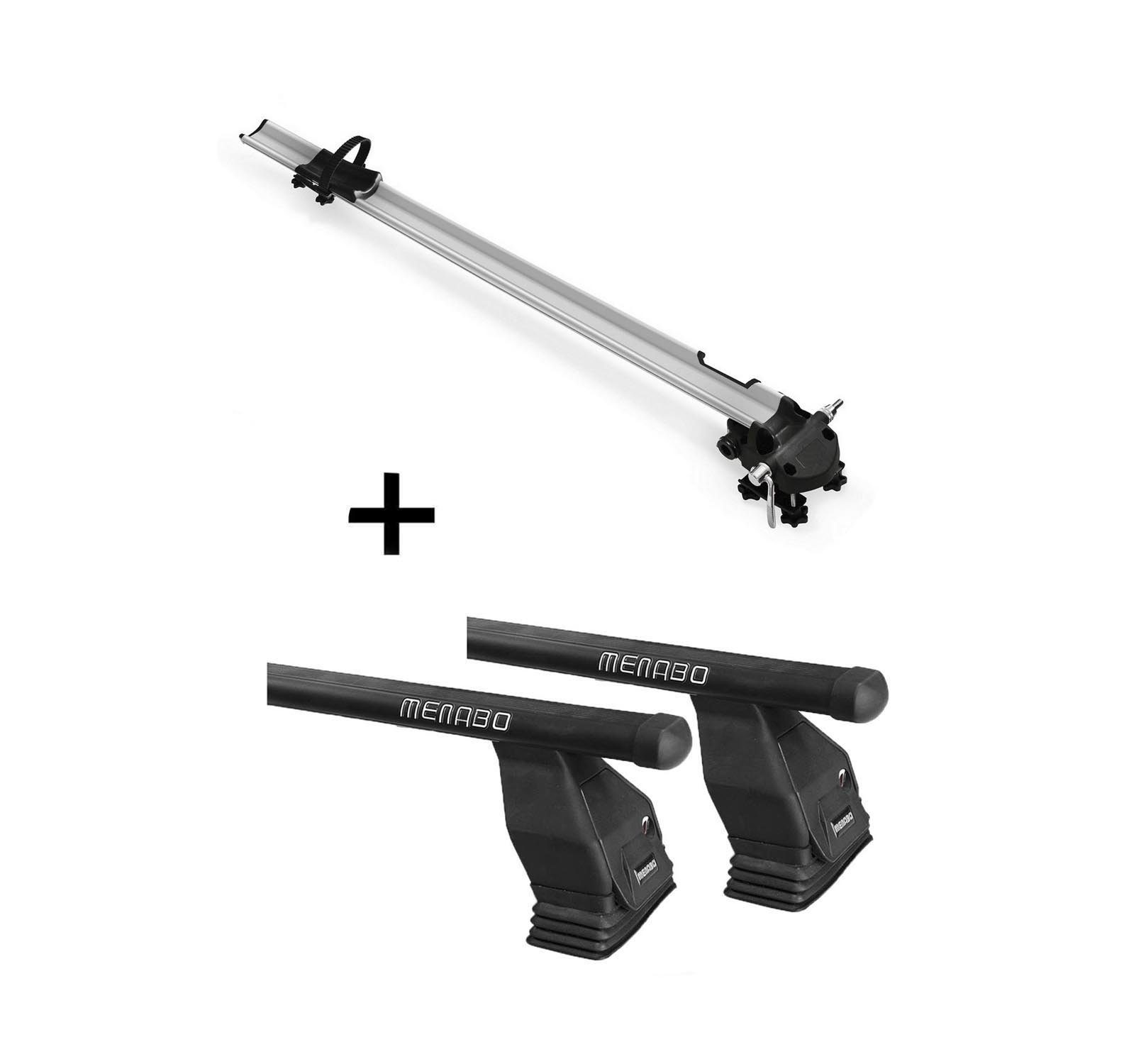 VDP Dachträger (Für Ihren Bmw Serie 3 (G20) (4 Türer) ab 19, Fahrradträger und Dachträger im Set ...