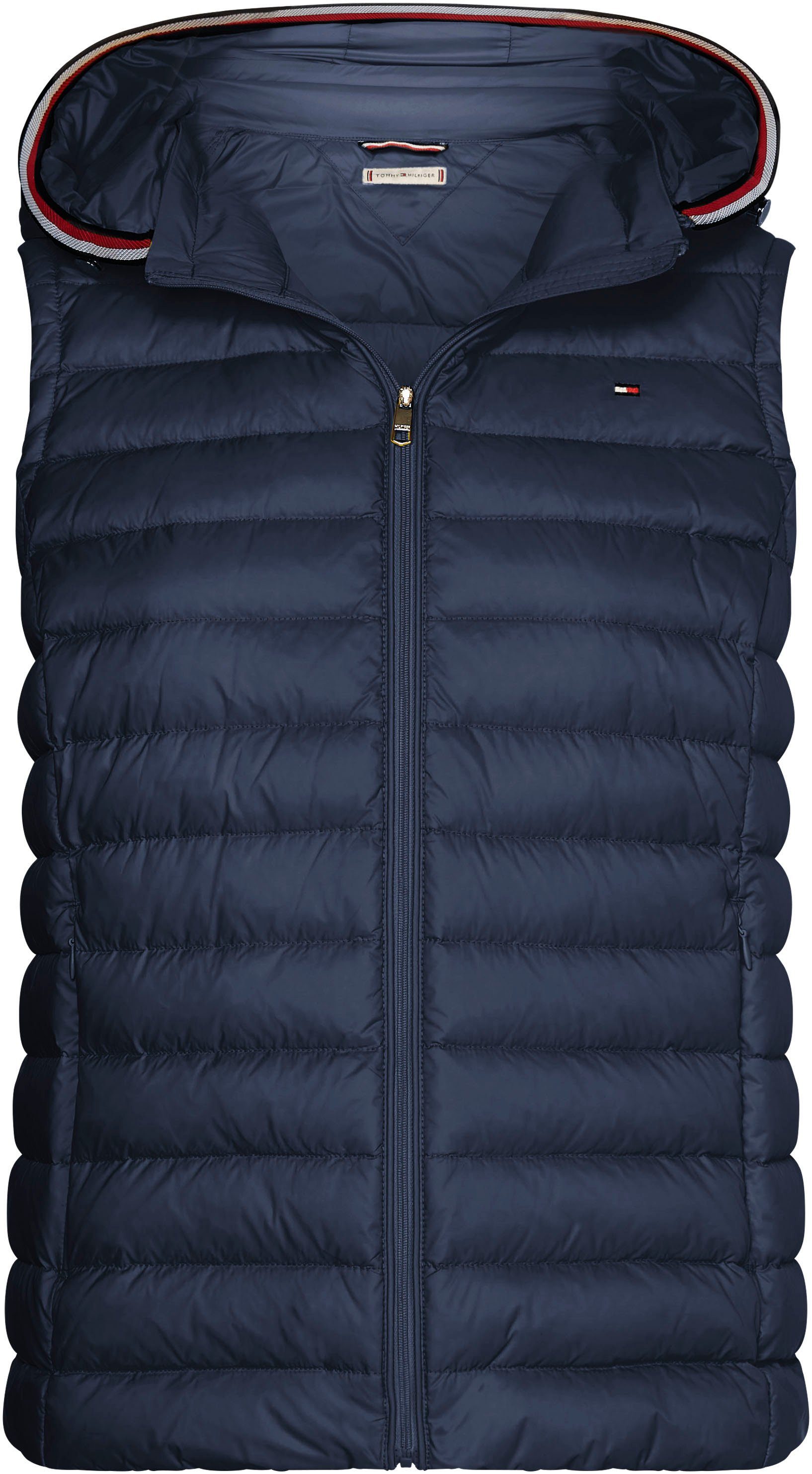 Tommy Hilfiger Curve Steppweste Crv Lw Padded Global Stripe Vest Mit