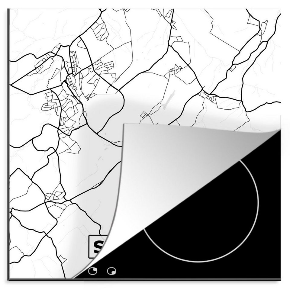 Muchowow Herdblende Abdeckplatte Karte Stolberg Karte Stadtplan
