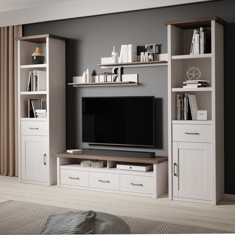 Lomadox Wohnzimmer Set Lund 78 Mega Spar Set 5 St 5 Tlg Im