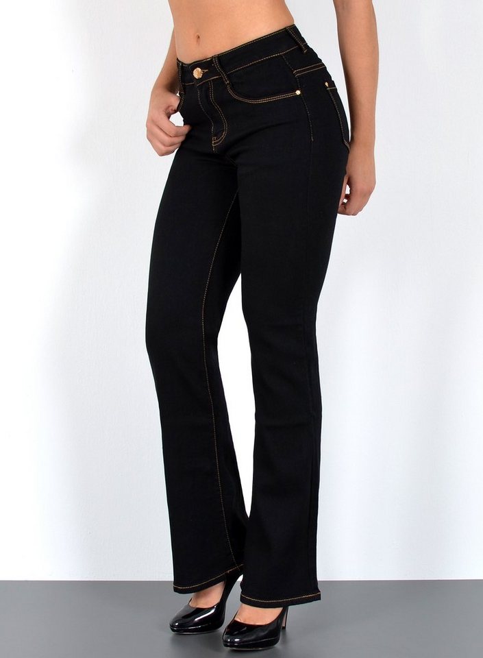 Esra Bootcut Jeans B100« Damen Bootcut Jeans Hose Damen Bootcut Jeans