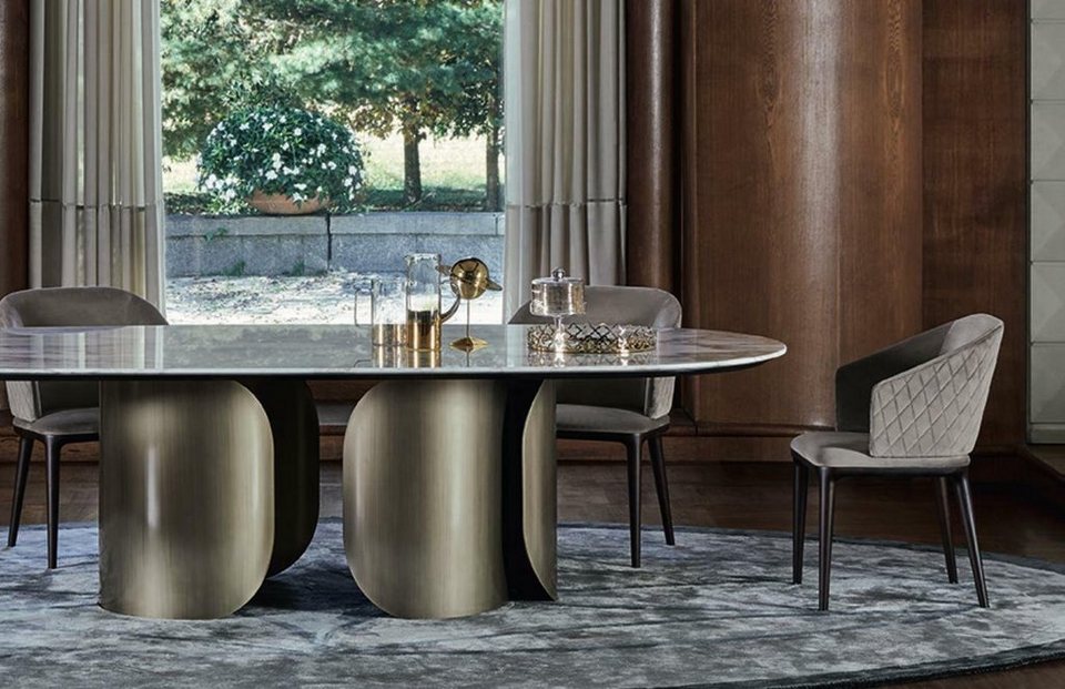 Jvmoebel Esstisch Tische Stein Küche Moderner Tisch Esszimmer Luxus Möbel