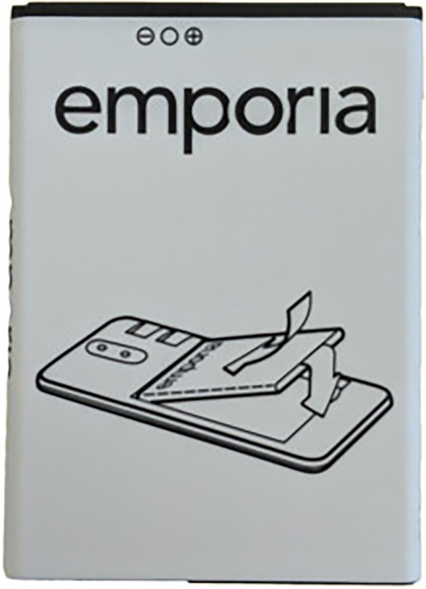 Emporia Akku für Emporia SMART.3mini Li-Ion 3,7 Volt 2500 mAh schwarz Handy-Akku 2500 mAh (3.7 V)