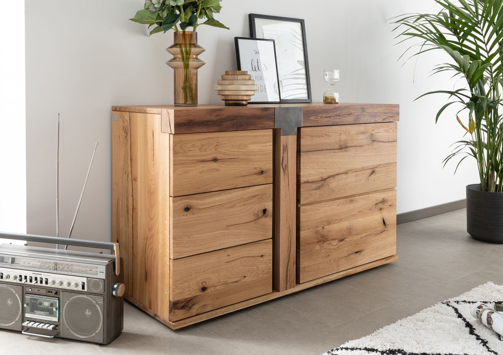 Highboards wildeiche-massiv online kaufen | OTTO