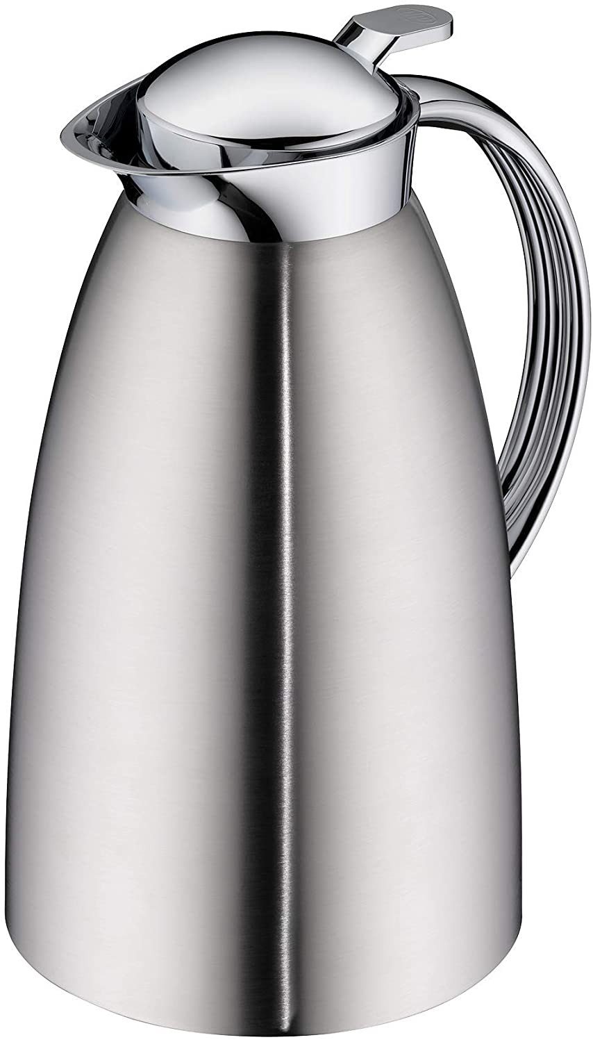 Alfi Isolierkanne Alfi Isolierkanne Thermoskanne Gusto Edelstahl matt 1 Liter, Thermokanne