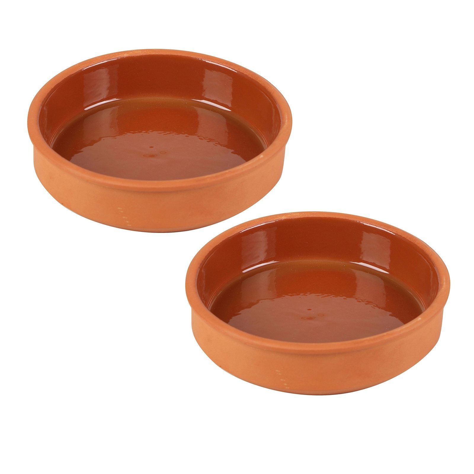 Neuetischkultur Dekoschale Terrakotta Schälchen 2er Set Braun 2 St