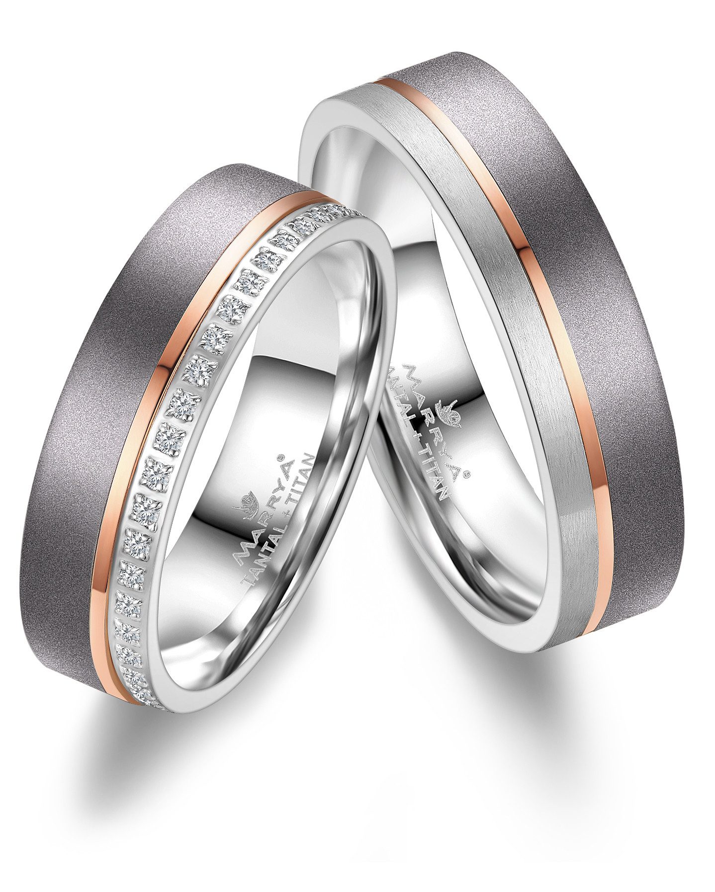 MARRYA Trauring Tantal Ringe Trauringe Eheringe Partnerringe, Der ...