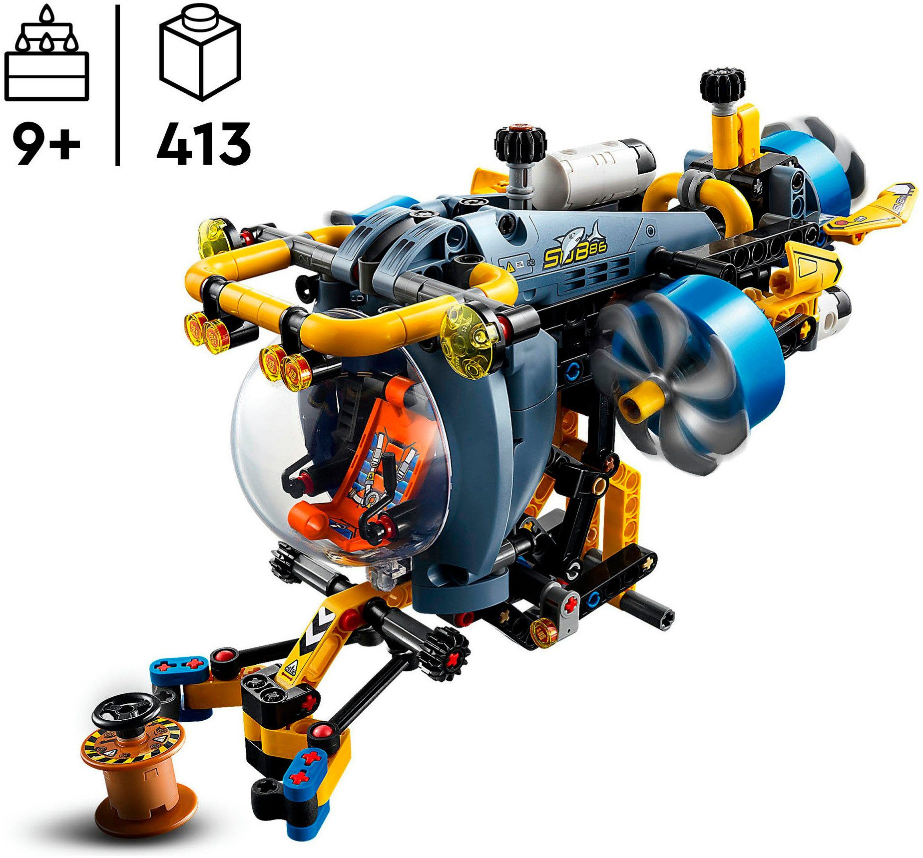 LEGO® Tiefseeforscher U-Boot (42201), LEGO Technic ...