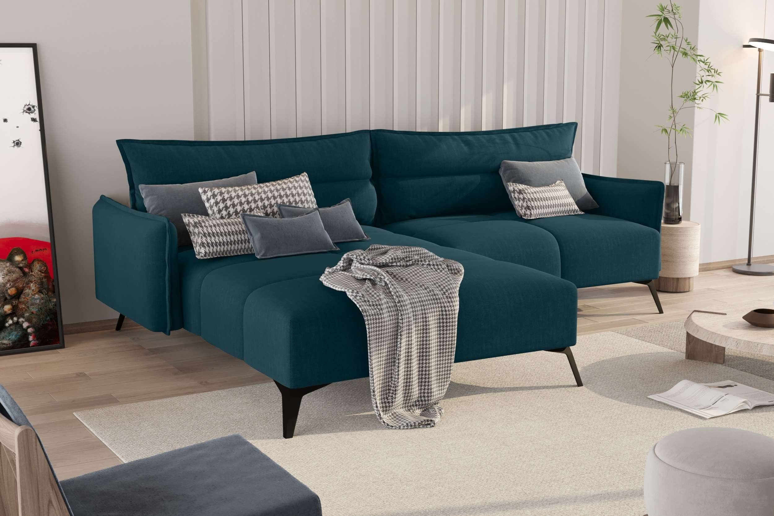 99rooms Ecksofa Norman, L-Form, Eckcouch, wahlweise mit Bettfunktion ...