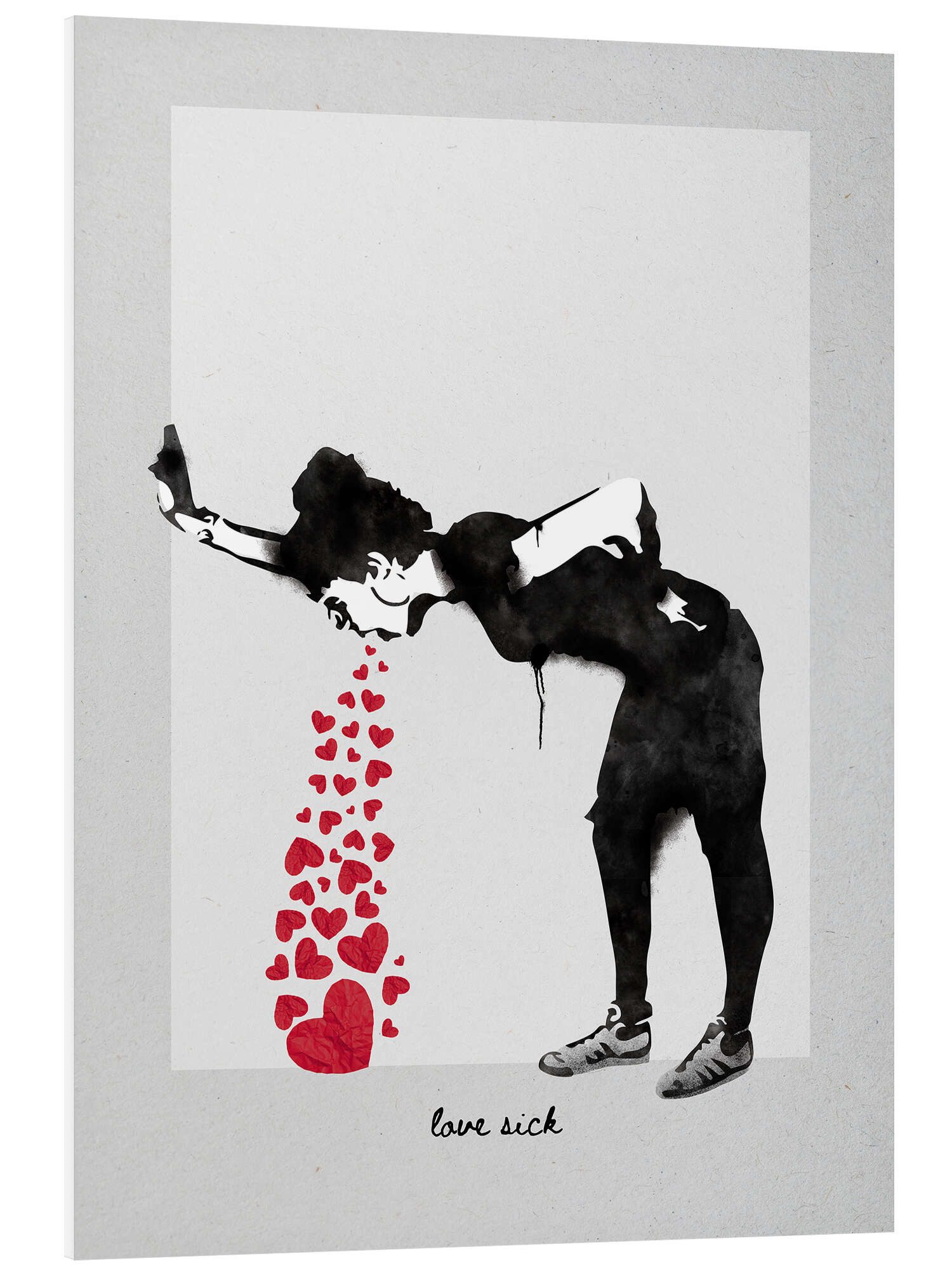 Posterlounge Forex Bild Editors Choice Banksy Love Sick Modern