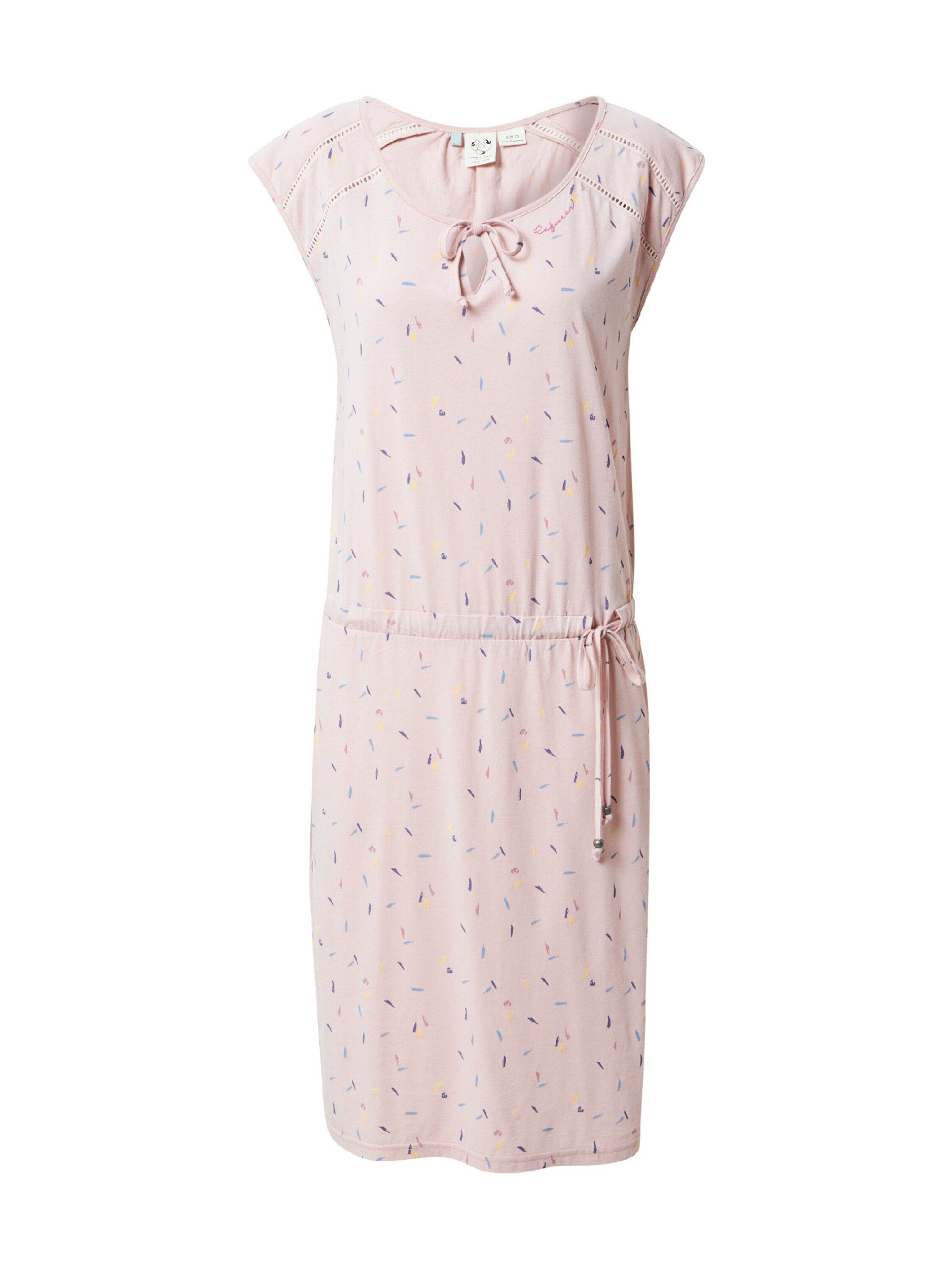 Ragwear Sommerkleid Tetuan 1 Tlg Lochmuster Drapiertgerafft Cut Outs