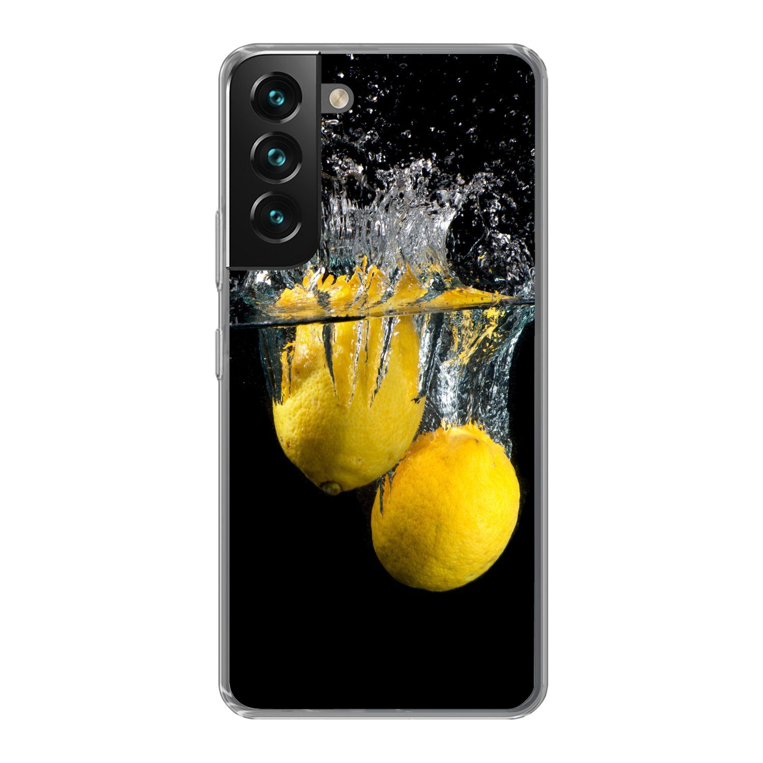 Muchowow Handyhülle Zitrone Frucht Stilleben Wasser Gelb Phone