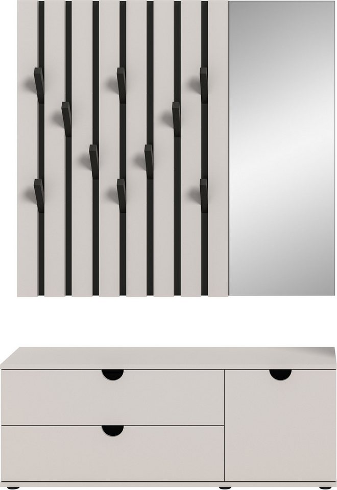 Inosign Garderoben Set Mataro Breite 120 Cm Bestehend Aus Sitzbank