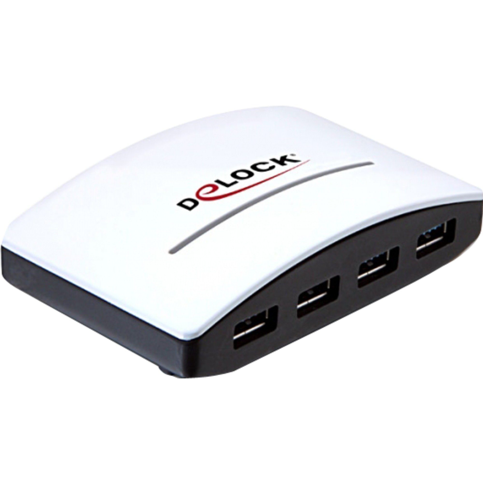 Delock DeLOCK USB 3.0 externer HUB 4 Port, USB-Hub USB-Kabel