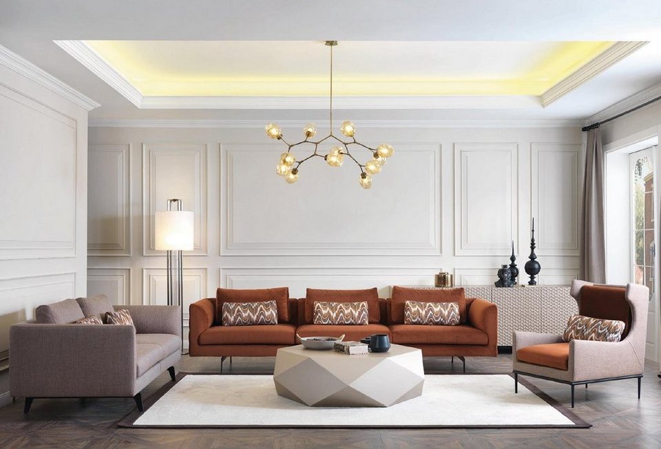 Jvmoebel Wohnzimmer Set Italienische Stil Möbel Einrichtung
