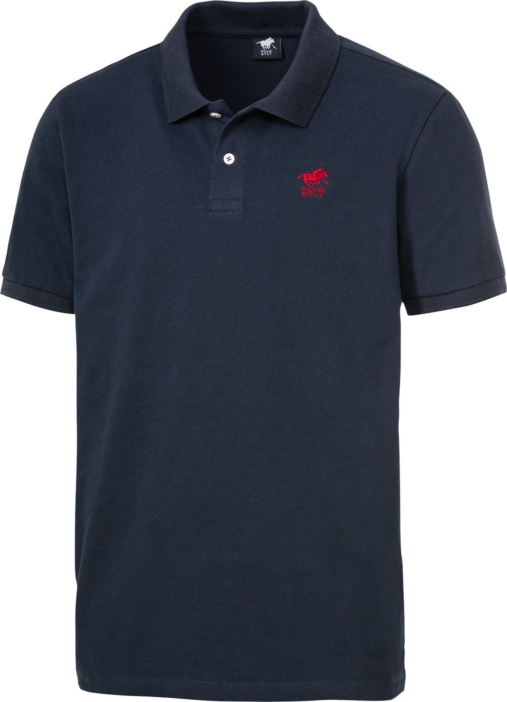 Polo Sylt Poloshirt elegant-sportive Optik in leuchtenden Trendfarben