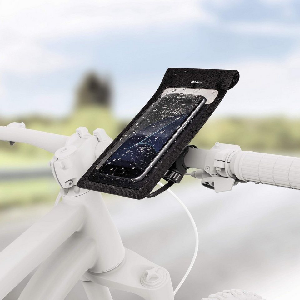 Hama Universal Fahrrad Halterung Lenker Halter Handy Halterung 360