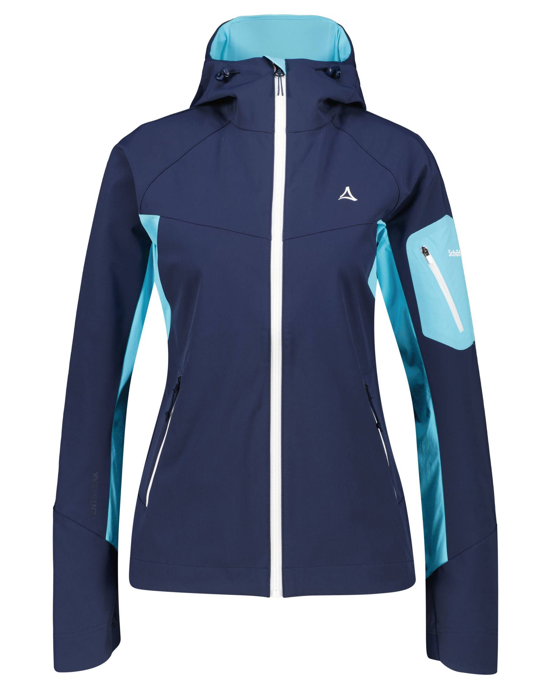 Schöffel Softshelljacke Damen Jacke SOFTSHELL BORLUNDA (1-St)