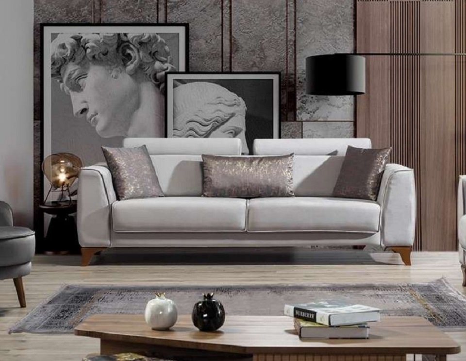 Jvmoebel Sofa Sofa 3 Sitzer Design Sofas Polster Sitz Design Modern