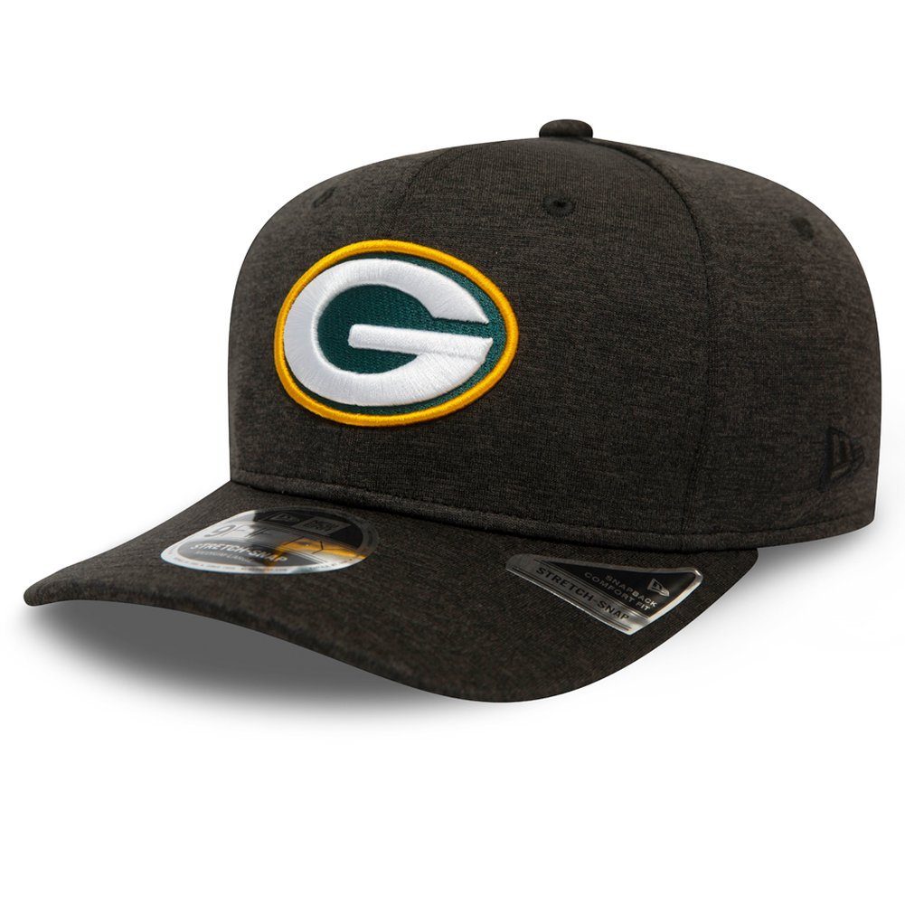 New Era Flex Cap 9Fifty StretchSnap SHADOW Green Bay Packers, NFL Green ...