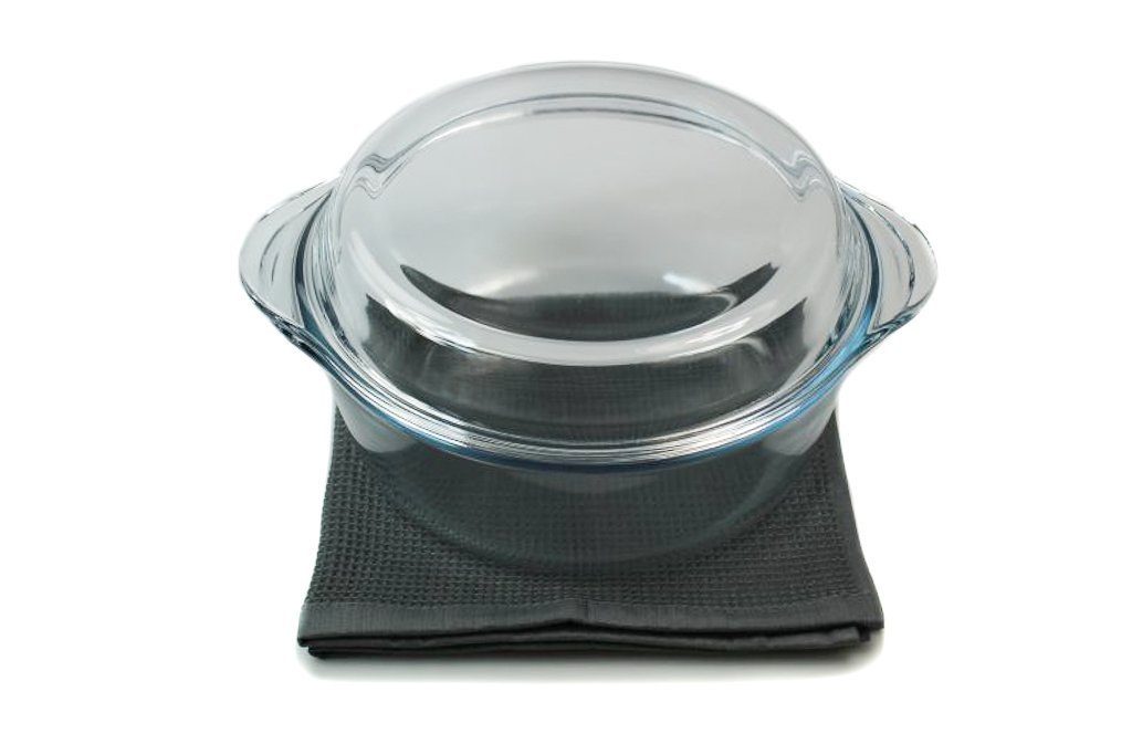 TUPPERWARE Back-Set Premia Glas 2,1 L + GLASTUCH