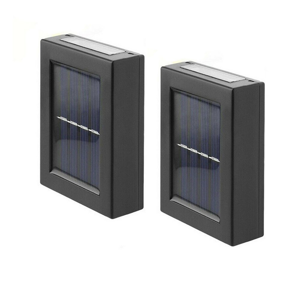 oyajia LED Solarleuchte 2/4 Stück LED Solarlampe Außen-Wandleuchte,Up ... oyajia LED Solarleuchte 2/4 Stück LED Solarlampe Außen-Wandleuchte,Up ...
