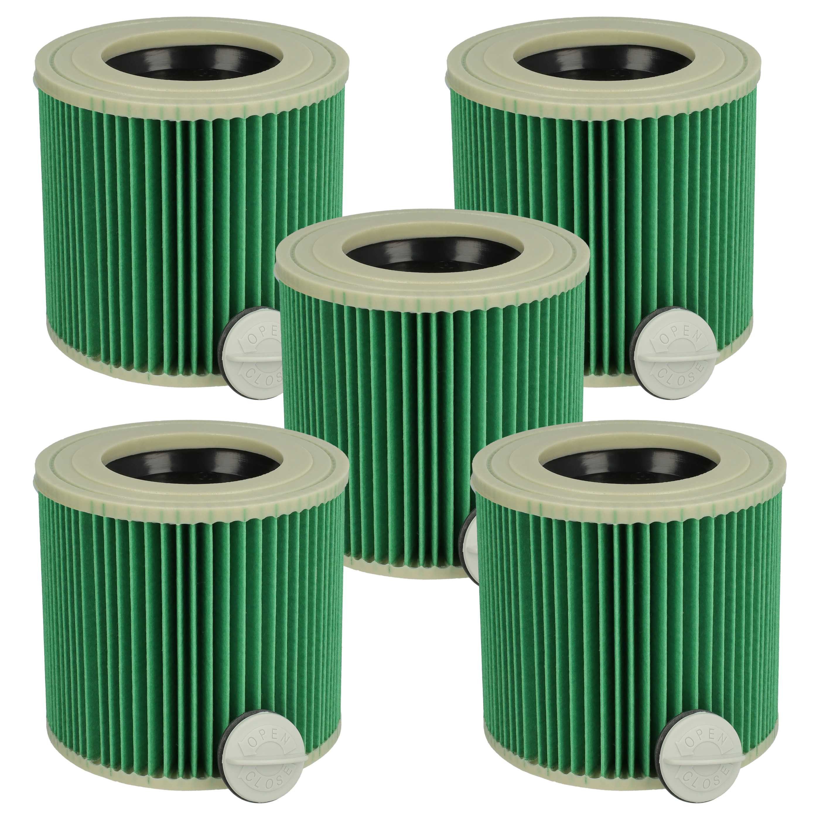 vhbw Patronenfilter passend für Kärcher MV2, MV3, KNT 2 Premium (AS), MV 2, MV 2 Premium, für ...