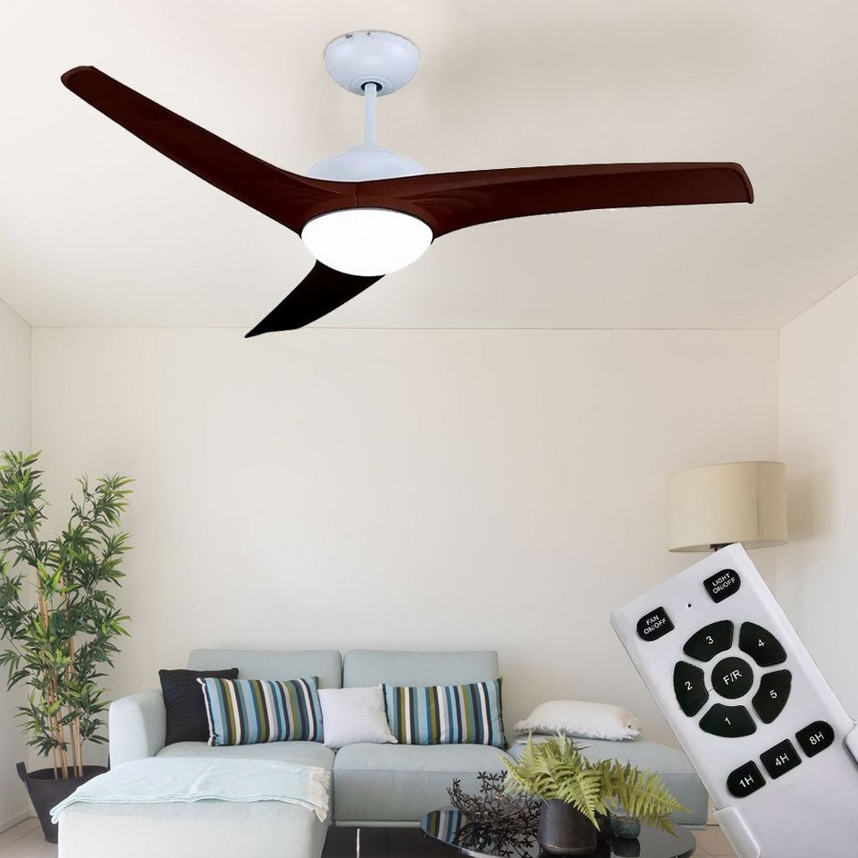 V Tac Deckenventilator Led Decken Ventilator Lüfter Leiser Kühler
