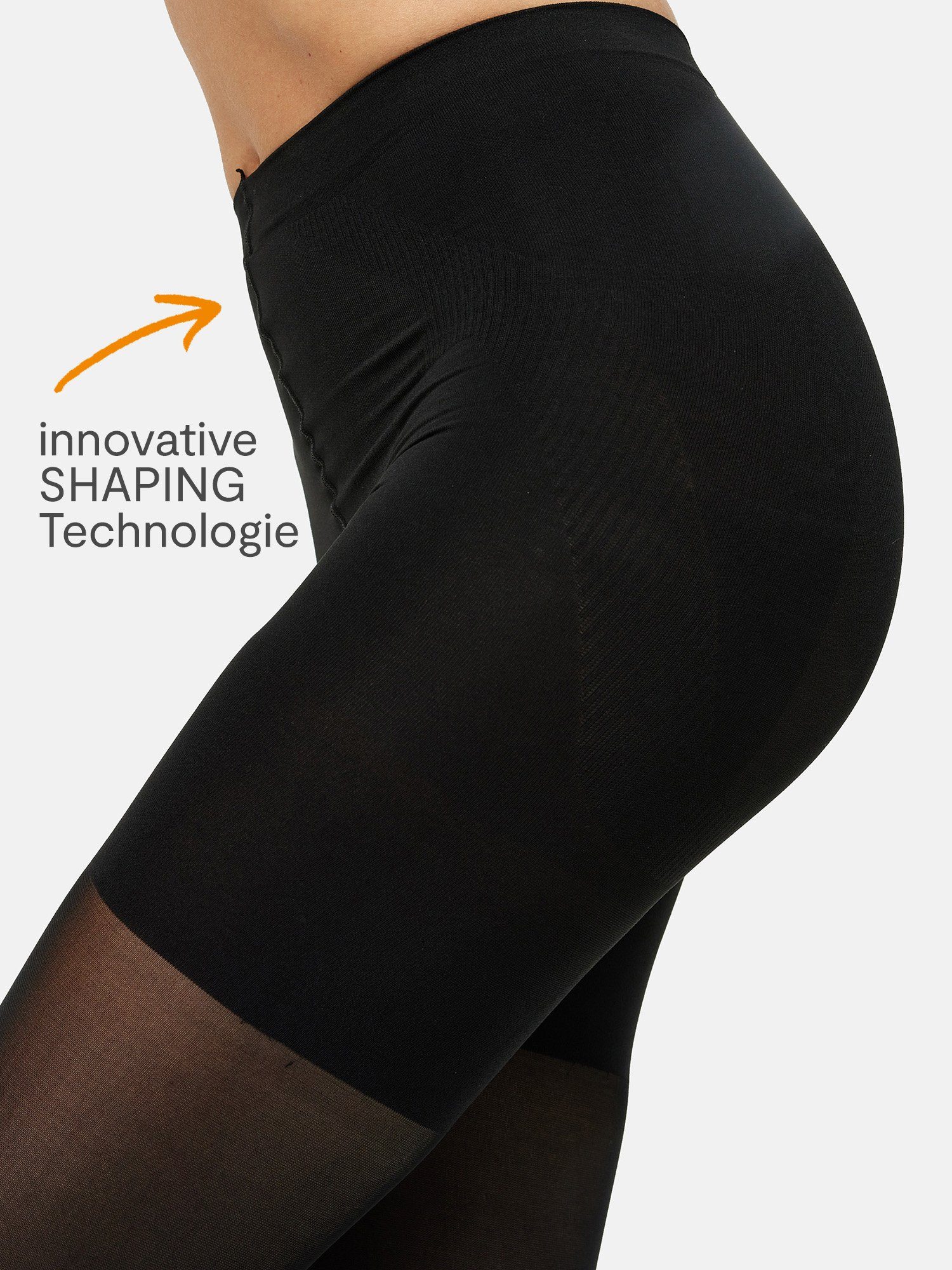 Nur Die Feinstrumpfhose Bauch-Beine-Po 60 DEN Damen (1er/3er/6er/9er ...