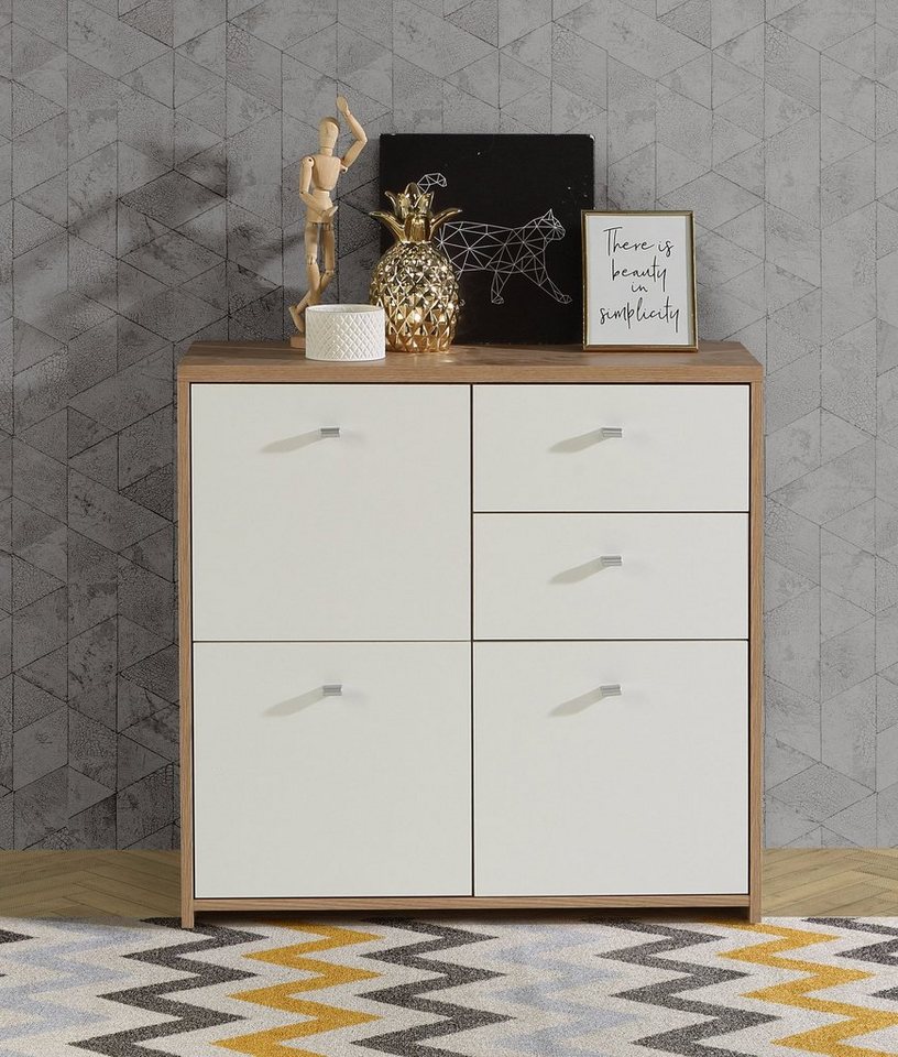 Newroom Kommode Lana Kommode Artisan Eiche Skandi Modern Sideboard
