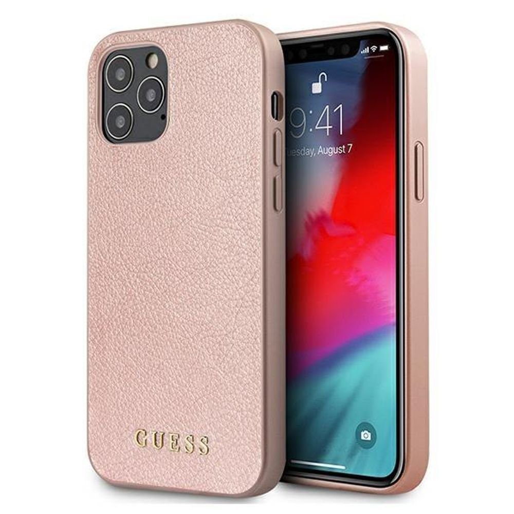 Guess Handyhülle Guess GUHCP12LIGLRG iPhone 12 Pro Max 6.7 Roségold
