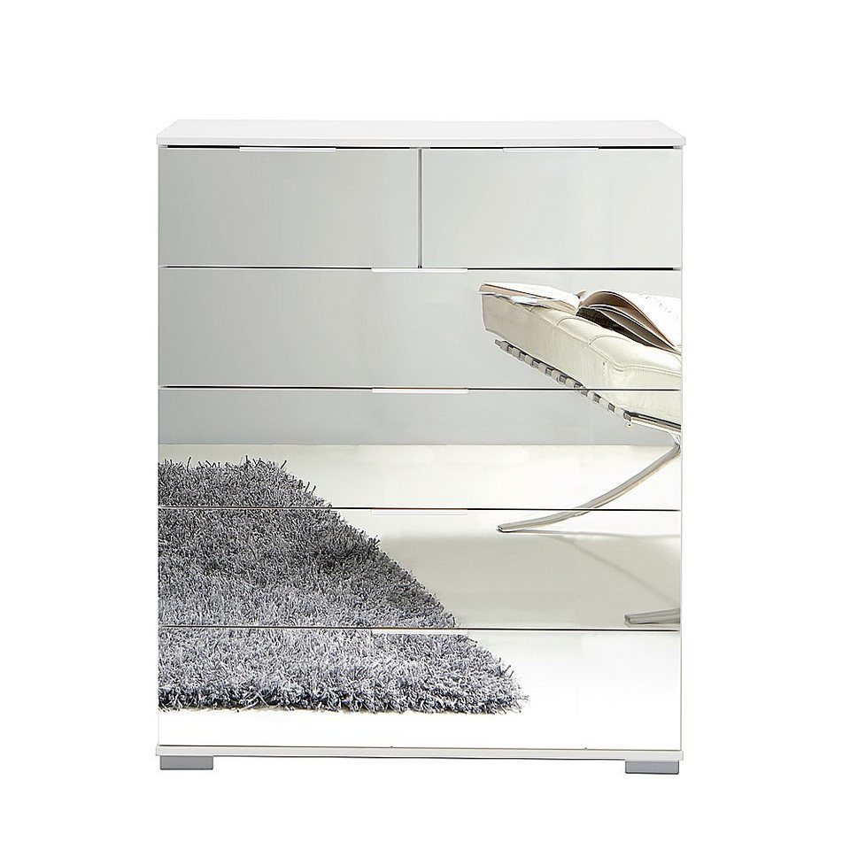 Lomadox Kommode Elstra 43 Schlafzimmer Schubkastenkommode In Weiß