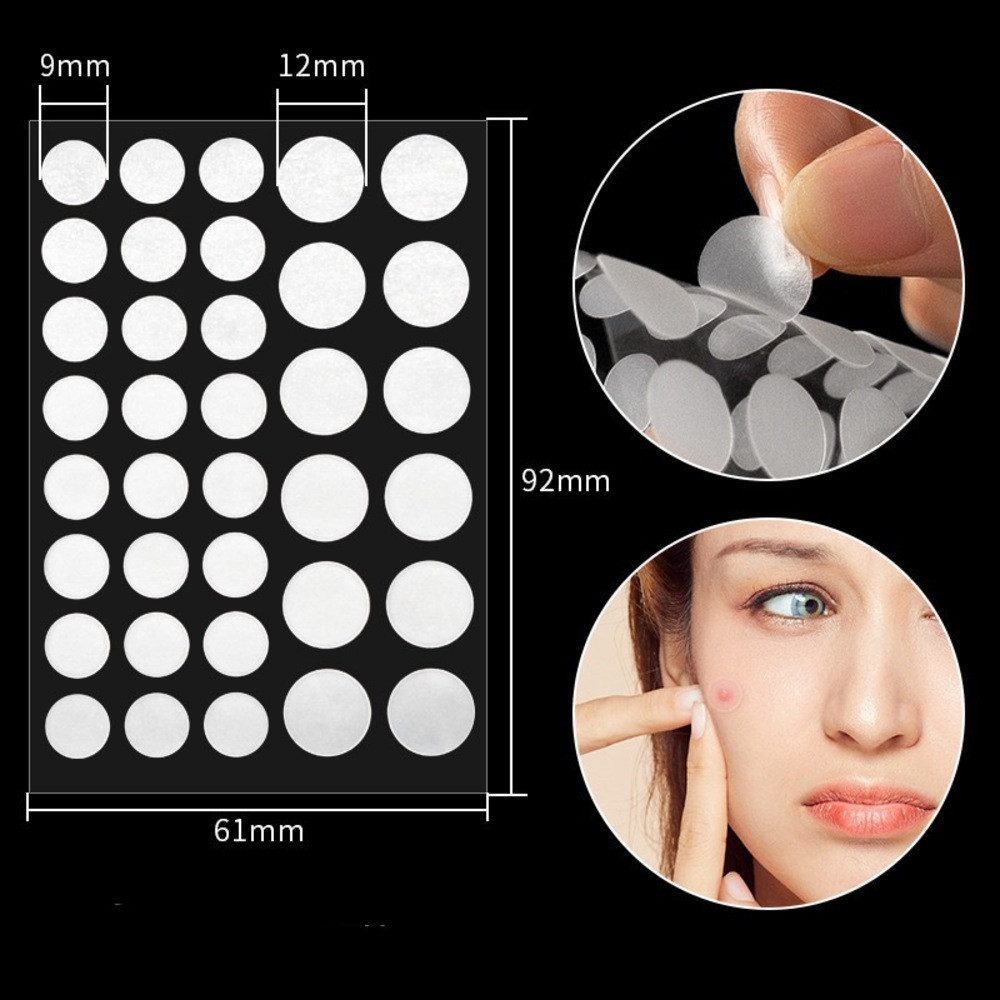 PRECORN Anti-Pickel-Pflaster Pimple Patches - 144 Stück Akne Pickel ...